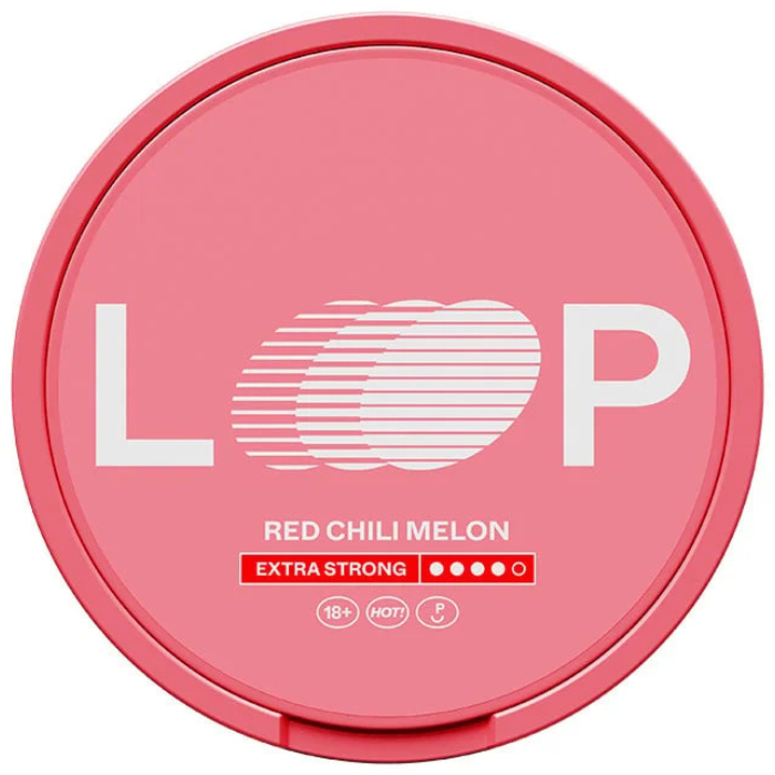 LOOP Red Chili Melon Extra Strong – POUCHES24