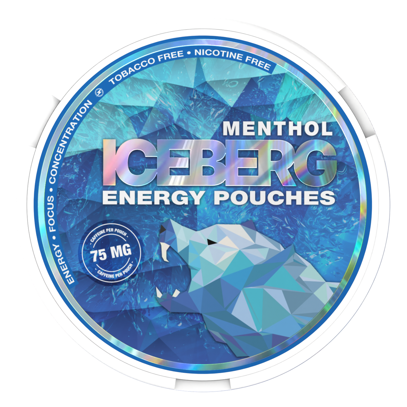 ICEBERG Energy Pouches Menthol 75mg – POUCHES24
